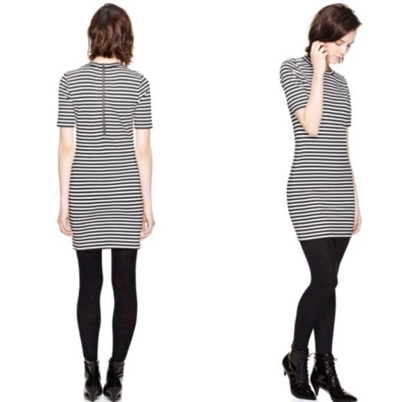 Sunday Best | Dresses | Aritzia Sunday Best Miller Stripe Short Sleeve ...
